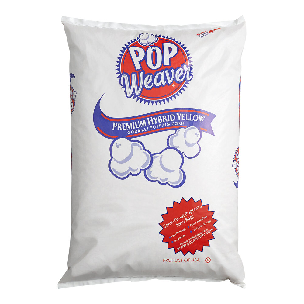 Pop Weaver Large Butterfly Popcorn Kernels 50 lb.