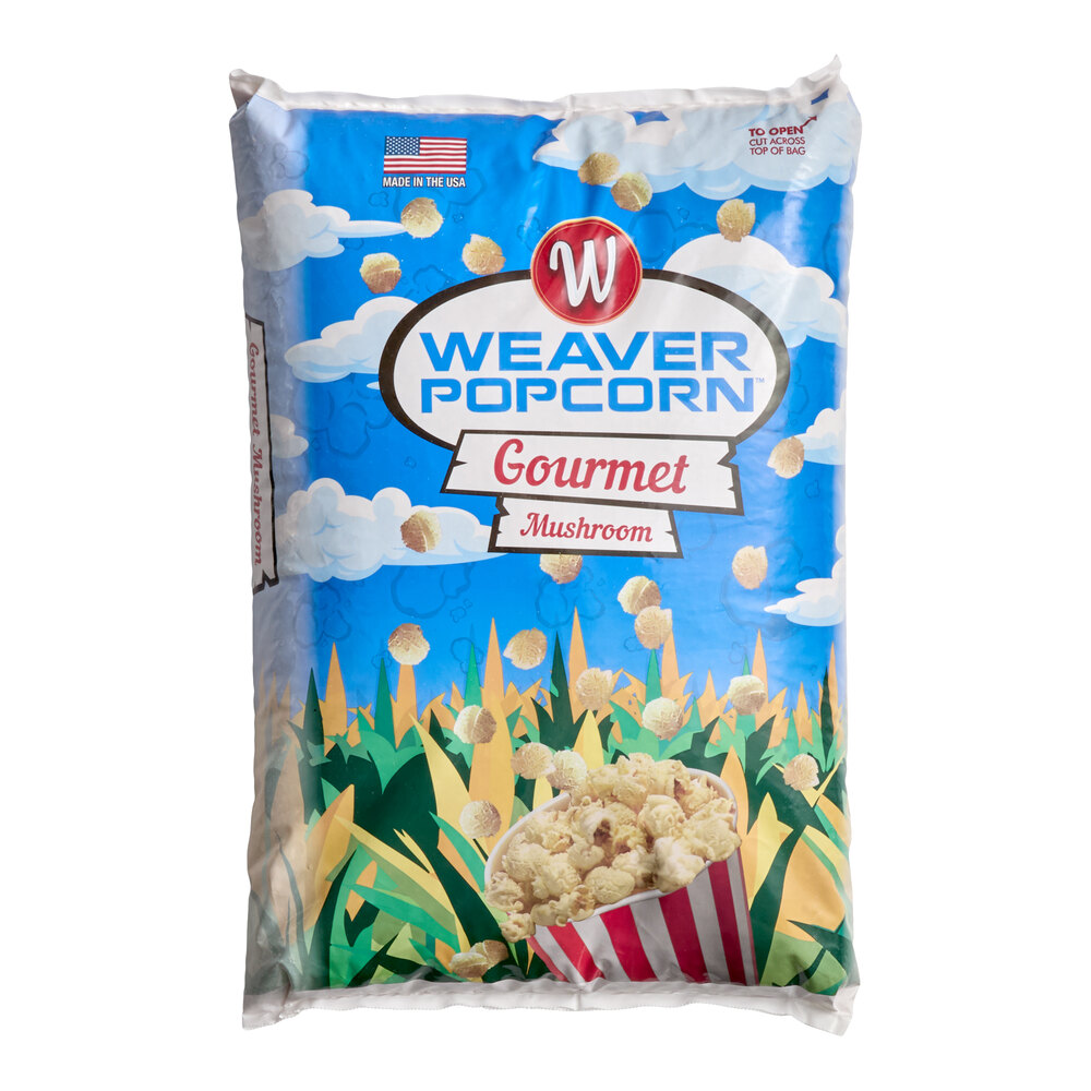 Pop Weaver Gourmet Mushroom Popcorn Kernels 50 lb.