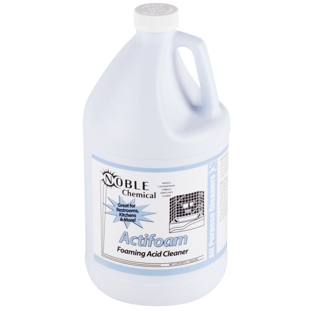 1 Gallon Noble Chemical Actifoam Acidic Foam Restroom Cleaner - Ecolab ...