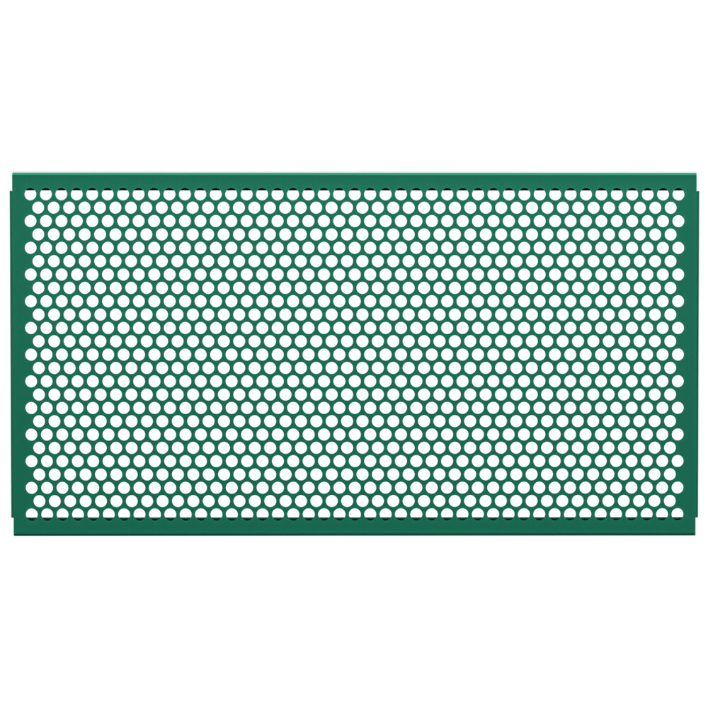 SelectSpace 5' Forest Green Circle Pattern Partition Panel