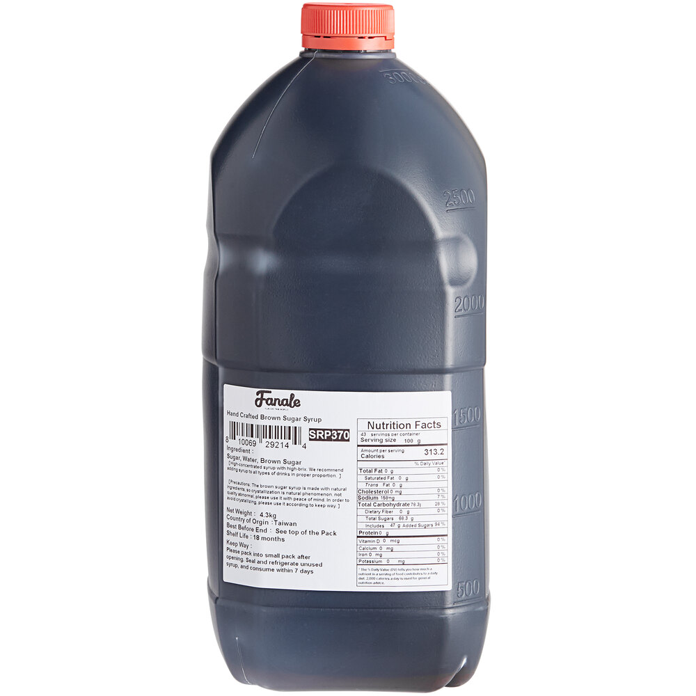 Fanale Carmelized Brown Sugar Concentrated Syrup 101.44 fl. oz.