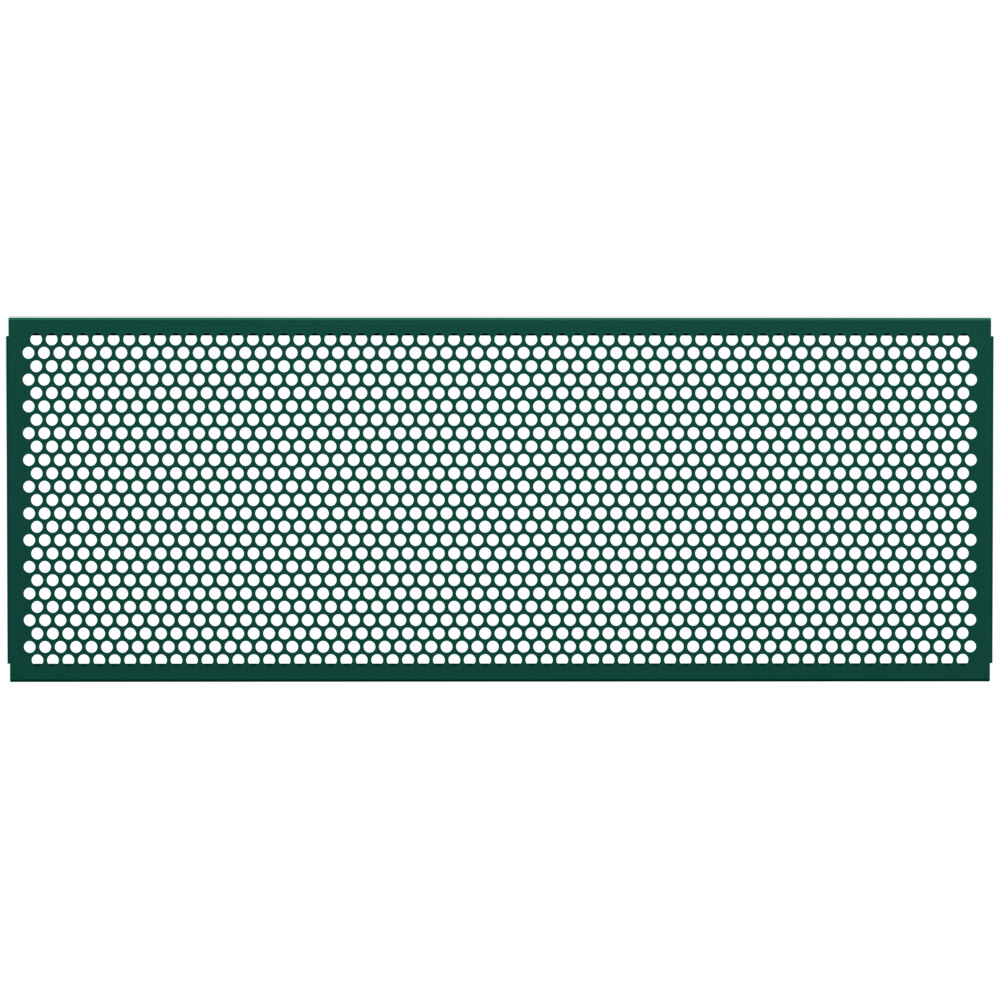SelectSpace 7' Forest Green Circle Pattern Partition Panel