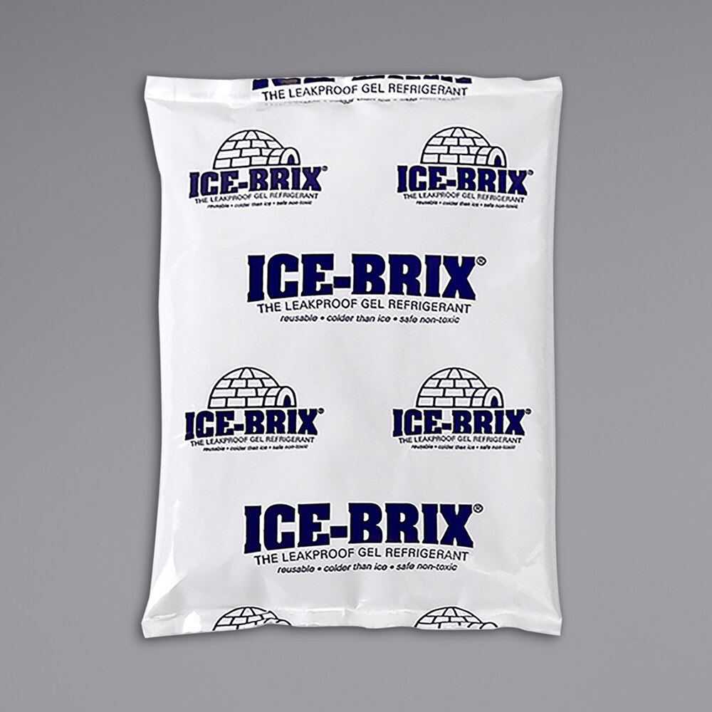 Polar Tech 6 oz. Ice Brix Leakproof Reusable Cold Pack - 96/Case