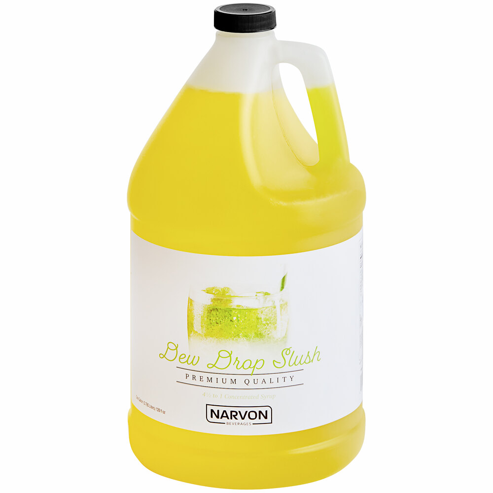 Narvon 4.5:1 Concentrate Dew Drop Slushy 1 Gallon - 4/Case