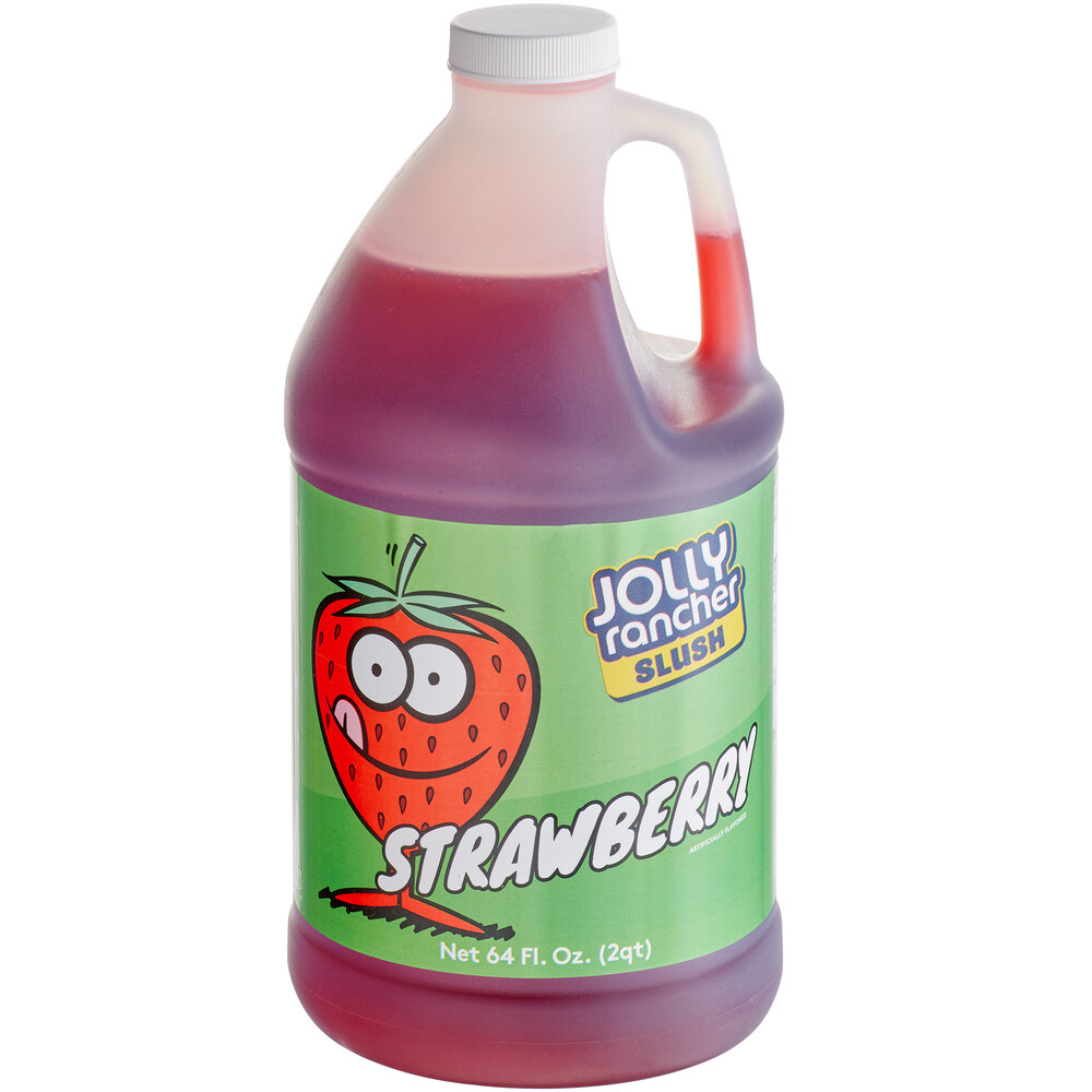 Jolly Rancher 1/2 Gallon Strawberry Slushy 5:1 Concentrate