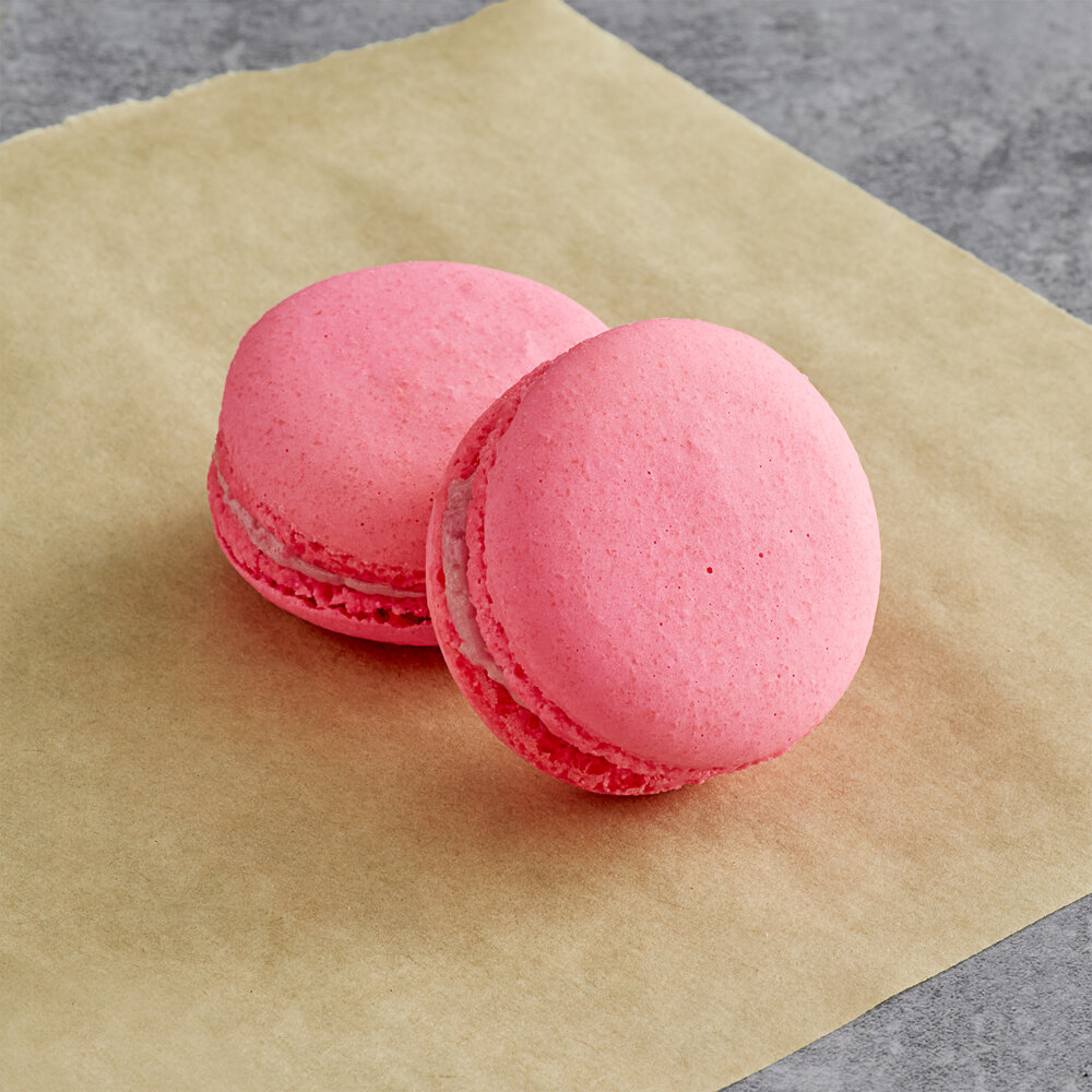 Macaron Centrale Raspberry Macaron - 100/Case