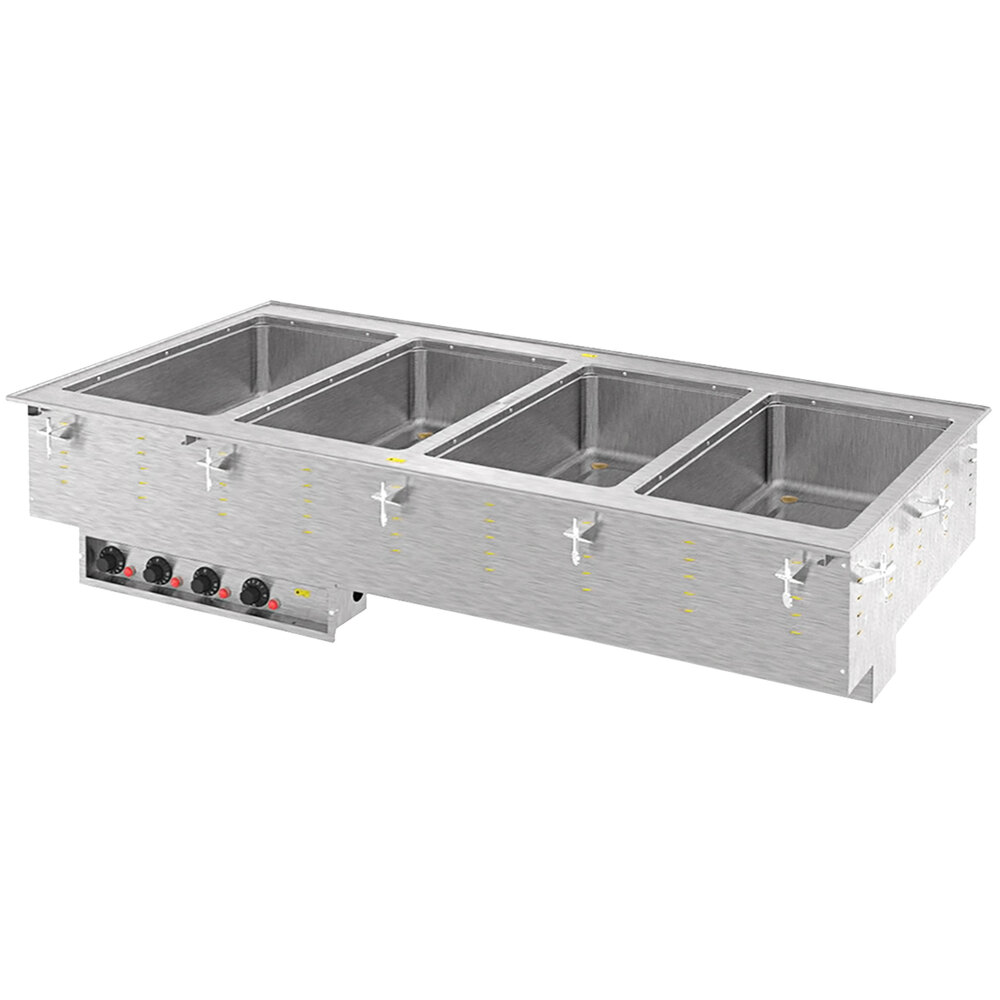 Vollrath 3640650HD Modular Drop In Four Compartment Marine-Grade Hot ...