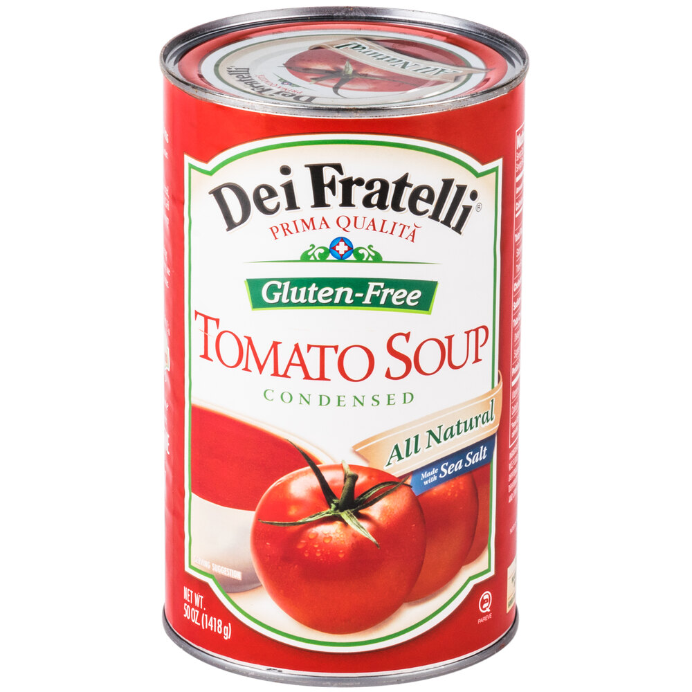 Dei Fratelli 50 oz. Condensed Tomato Soup - 12/Case