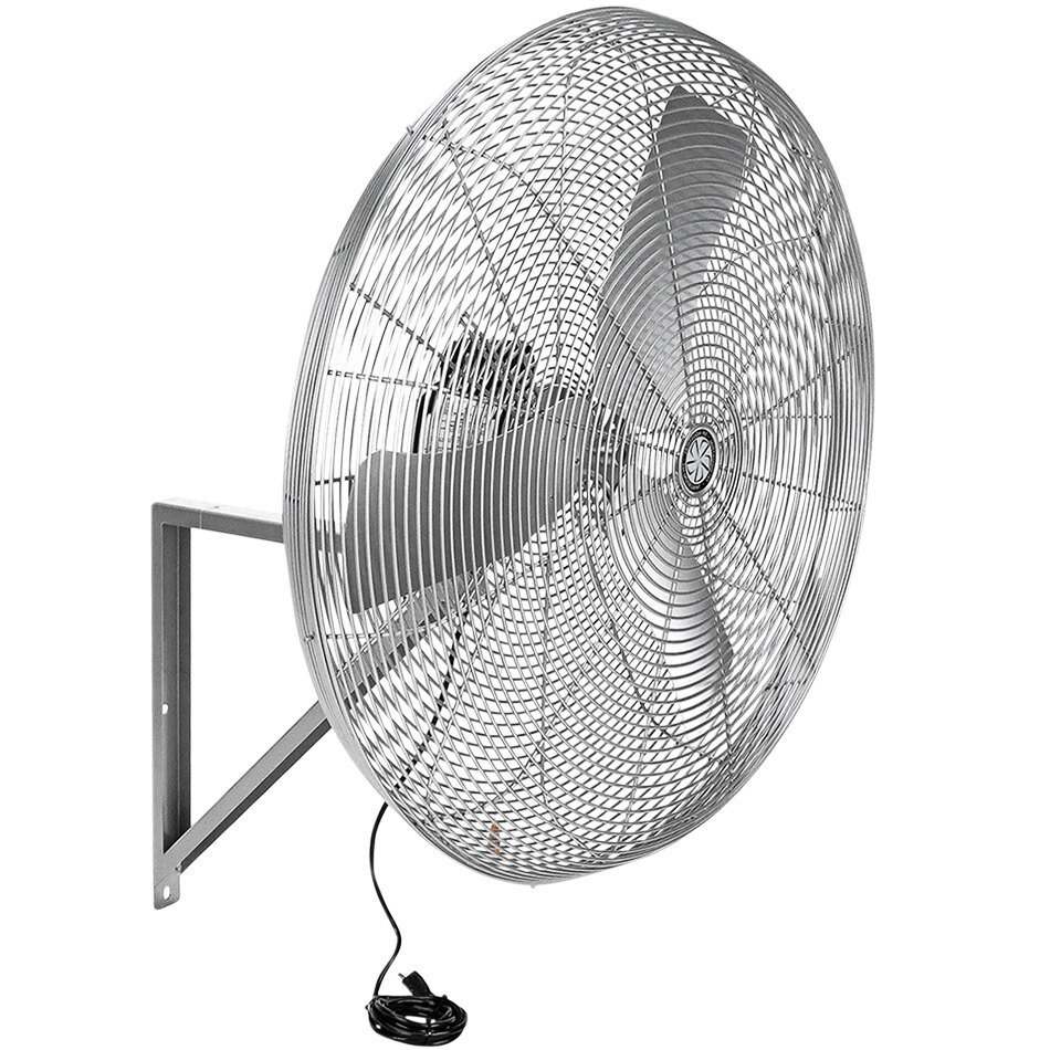 TPI HDH36 36" High-Performance Industrial Wall-Mount Fan - 1/3 hp