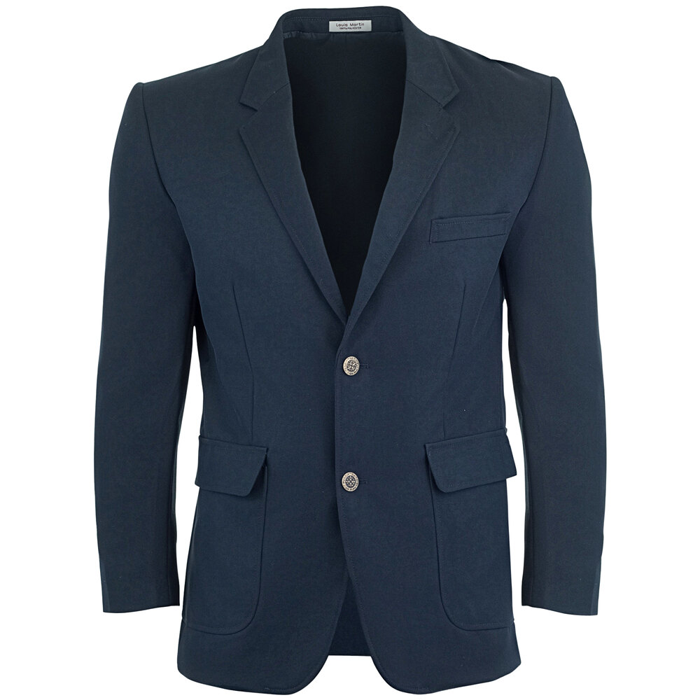 National Patrol Men's Customizable Navy Single Breasted Blazer - 40