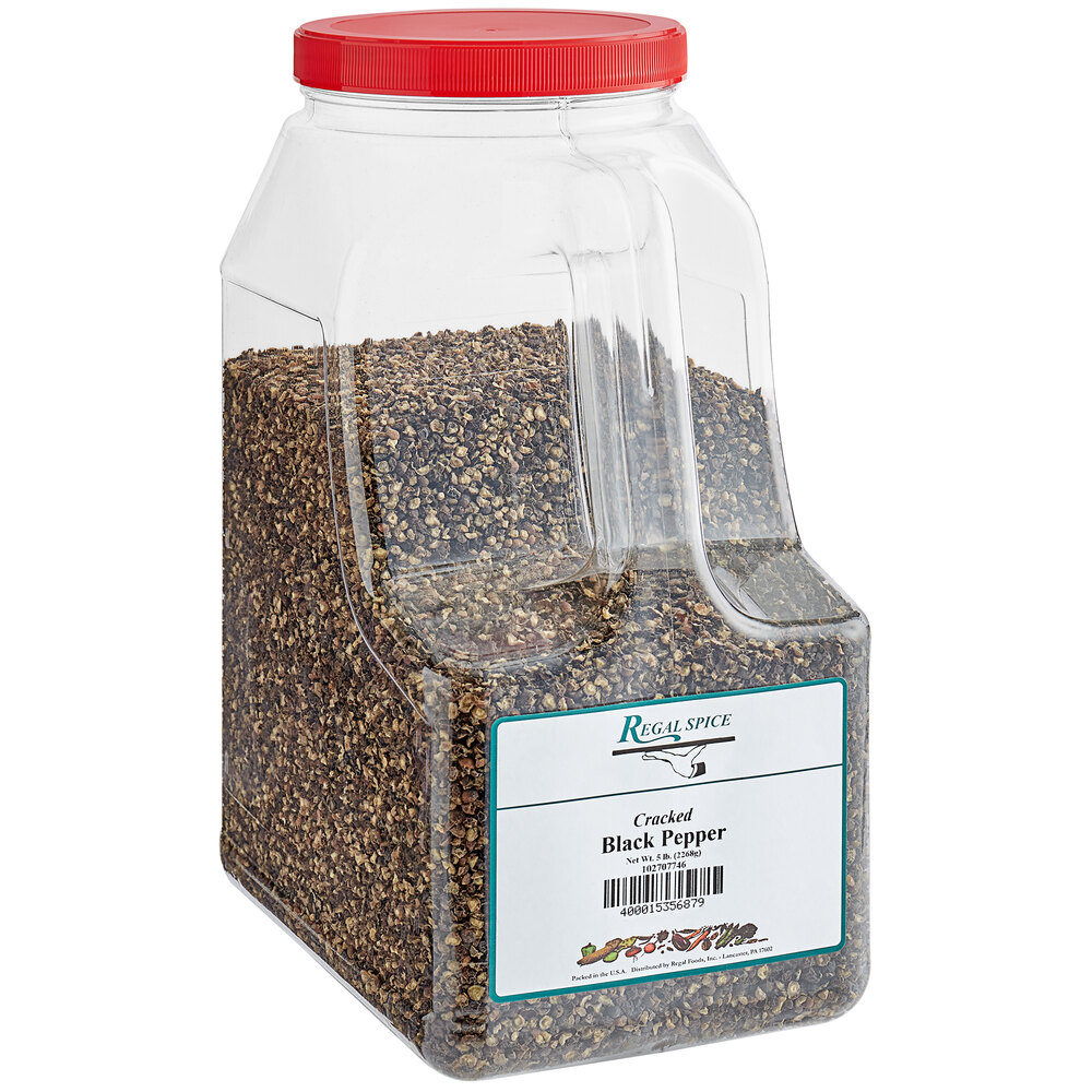 Regal Cracked Black Pepper - 5 lb.