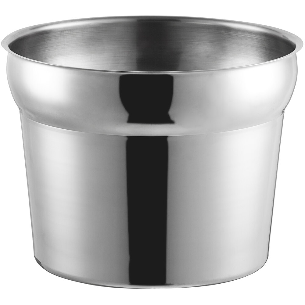 Choice 11 Qt. Stainless Steel Vegetable Inset