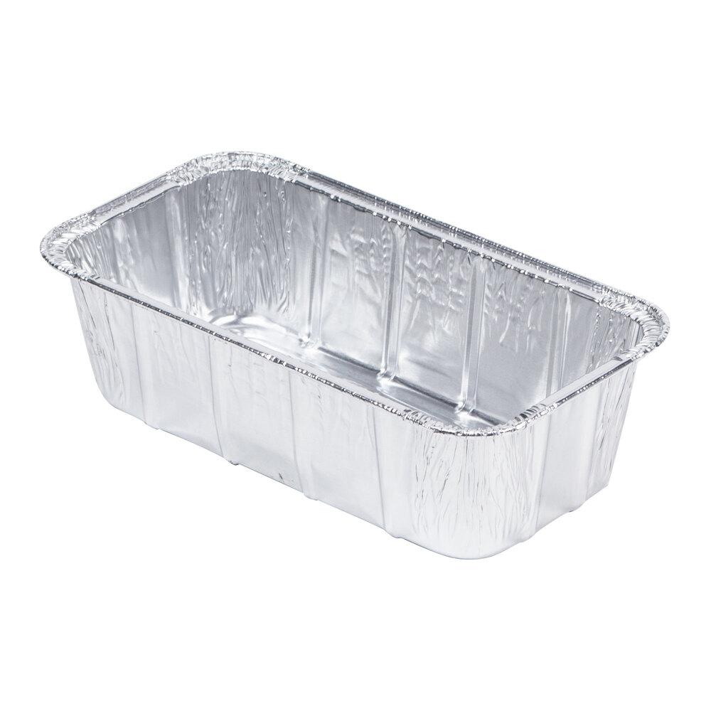 D W Fine Pack 15640 1 1 2 Lb Aluminum Foil Loaf Pan 50 Pack D W Fine Pack 15640 1 1 2 Lb Aluminum Foil Loaf Pan 50 Pack