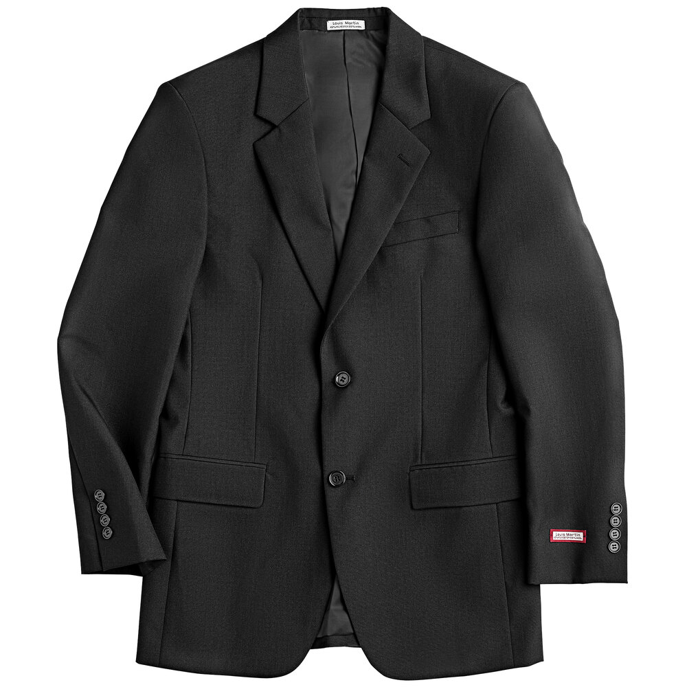 National Patrol by Henry Segal Men's Customizable Black Suit Jacket - 64
