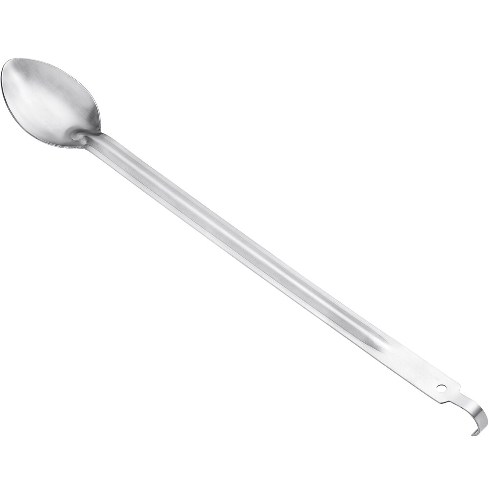 Choice 21" Solid Stainless Steel Basting Spoon with Hook