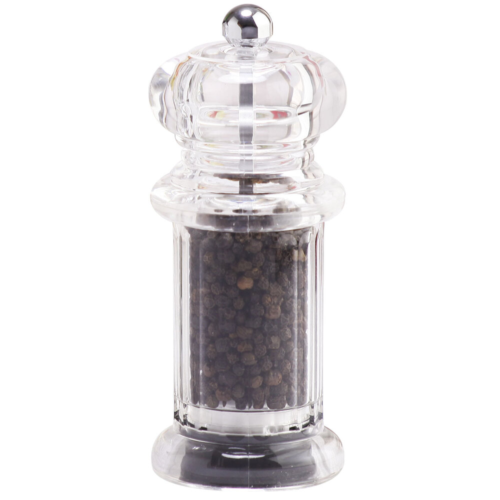 Chef Specialties 01751 Citation 5 1/2" Acrylic Pepper Mill