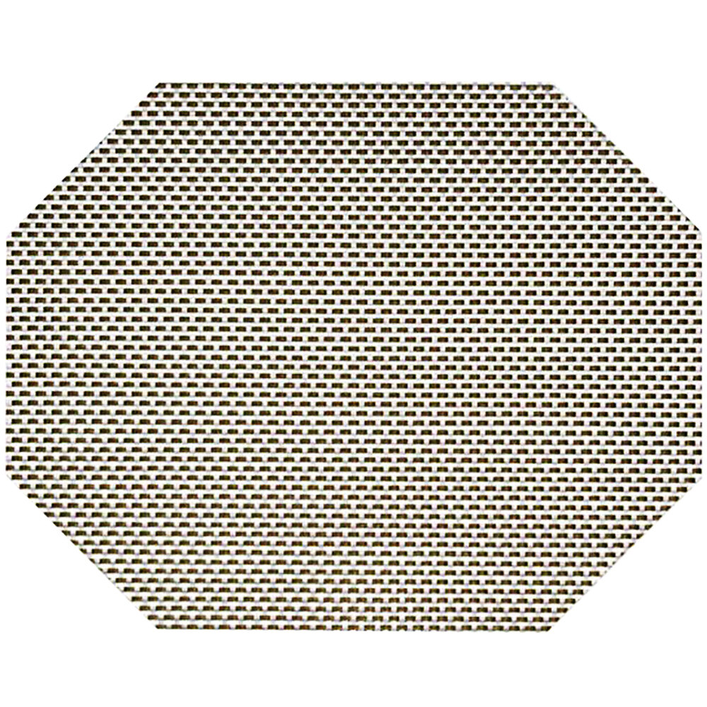 Front of the House Metroweave 14" x 11" Sage Basketweave Woven Vinyl ...