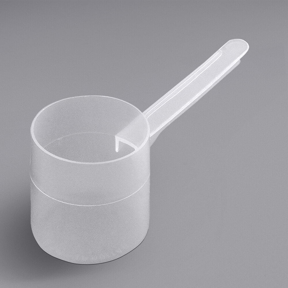 77 cc Polypropylene Scoop with Long Handle - 550/Case