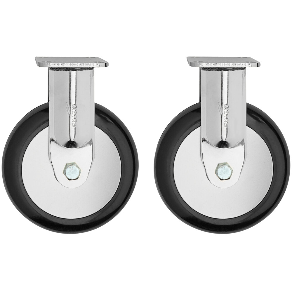 Metro C5-5RDGCSTR 5" Rigid Casters - 2/Set