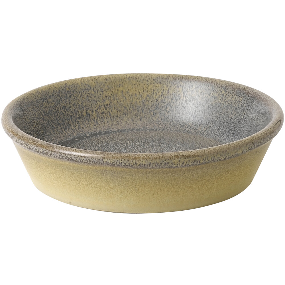 Dudson Evo 4 5/8" Matte Granite Stoneware Olive / Tapas Dish by Arc ...