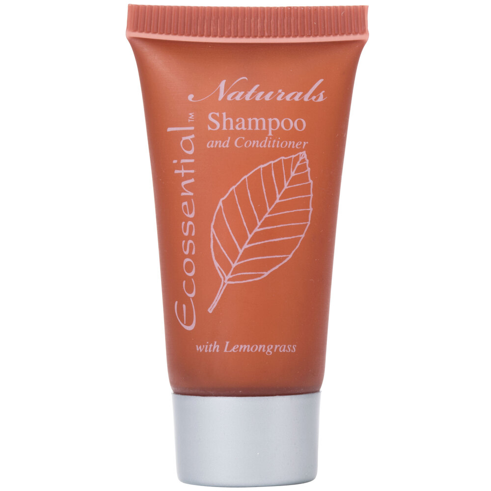 Ecossential Naturals Hotel and Motel Shampoo 0.5 oz. Bottle - 400/Case