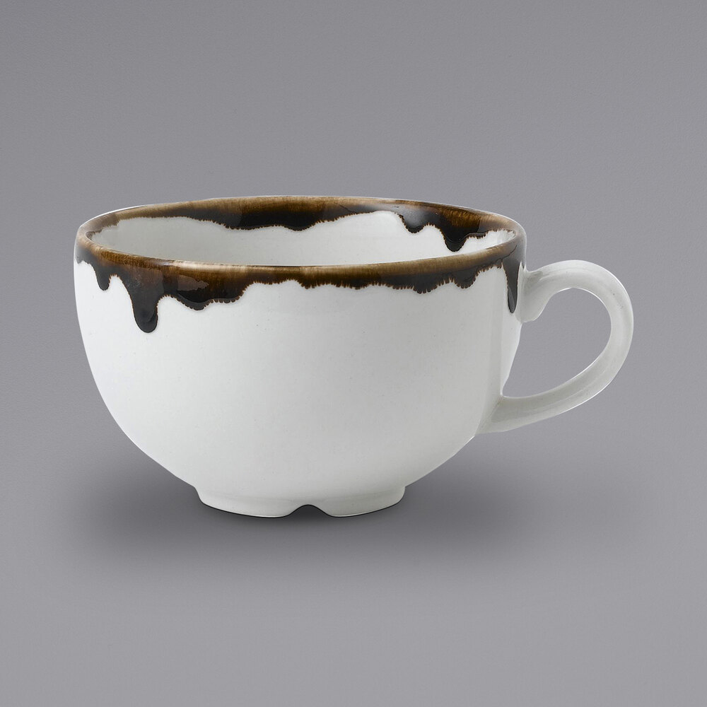 Dudson Harvest 12 oz. Natural China Cappuccino Cup by Arc Cardinal - 12 ...