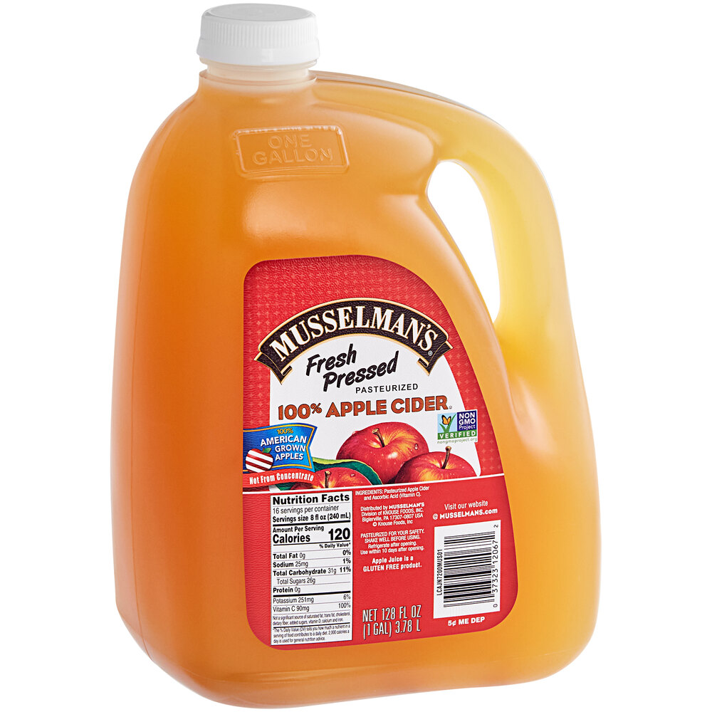 Musselman's Fresh Pressed Apple Cider 128 fl. oz.