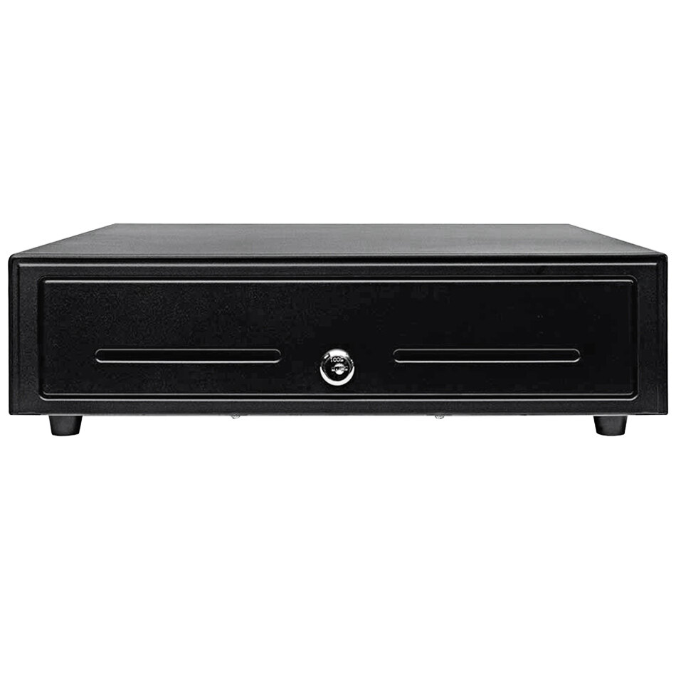 Star CD3-1616BK55-S2 Value Series 16" x 16" Black Printer Driven Cash ...