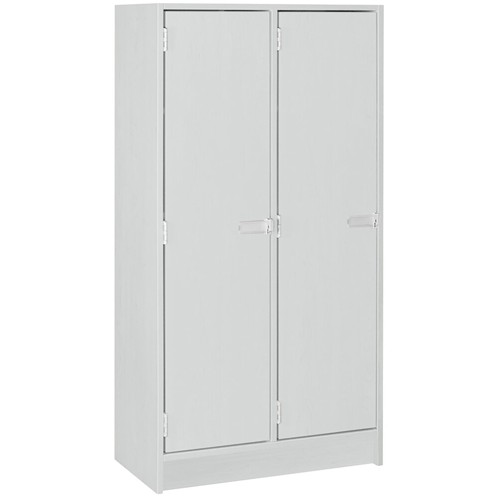 I.D. Systems 30" x 18" x 59" Fashion Grey Double Storage Locker with ...