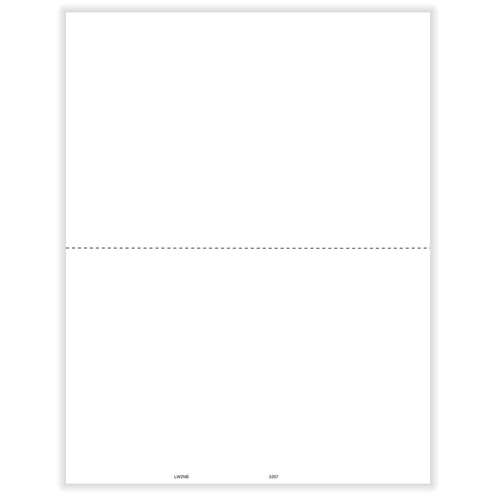 ComplyRight 2-Up Blank Copy of W-2 Tax Forms without Instructions ...