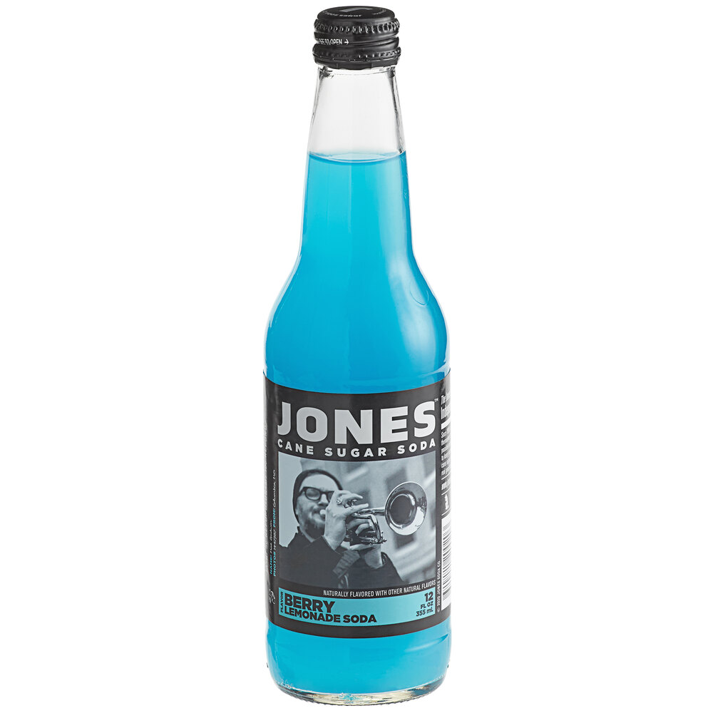 Jones Berry Lemonade Soda, 12 oz. (24/Case)