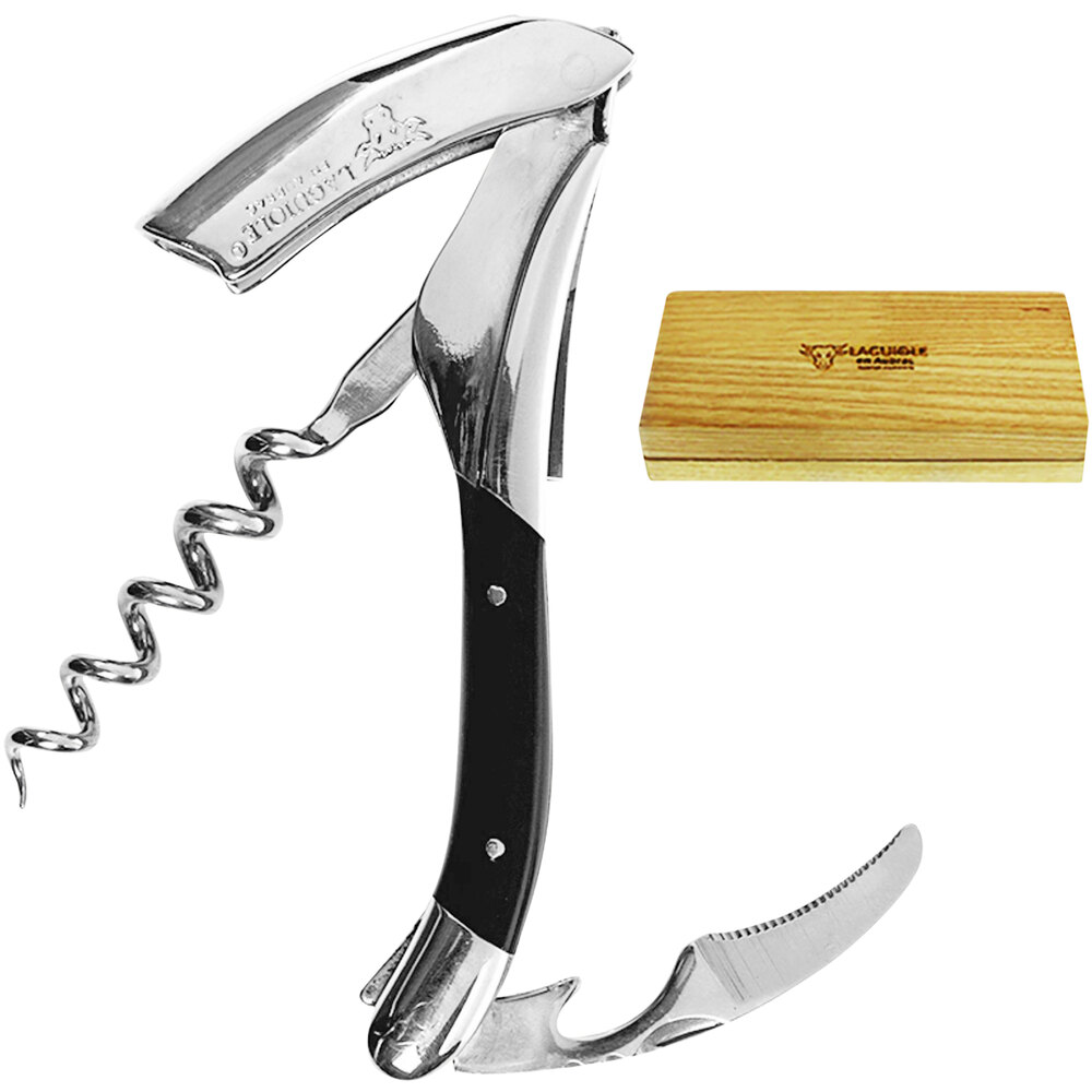Laguiole En Aubrac Buffalo Horn Waiter's Corkscrew 3302