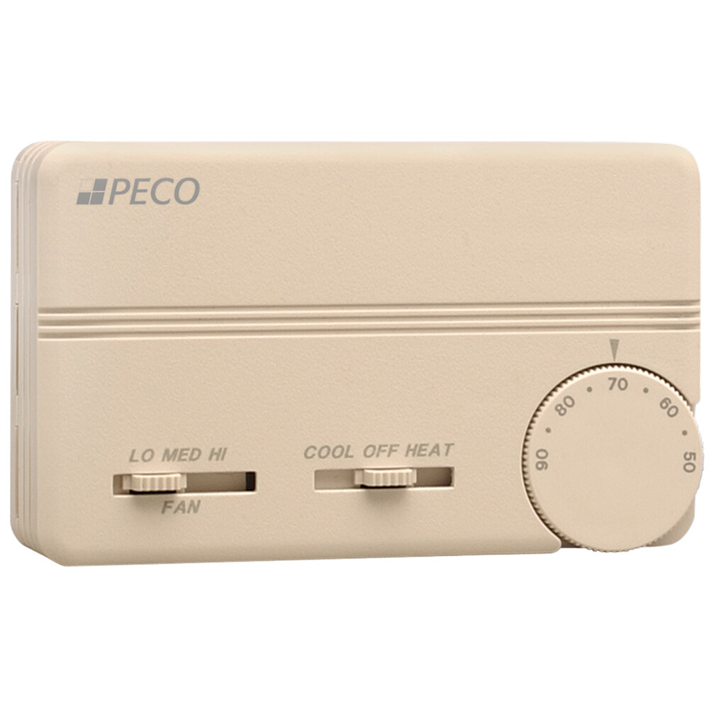 PECO Control Systems TA155-046 3-Speed Fan Coil Heat / Cool / Off ...