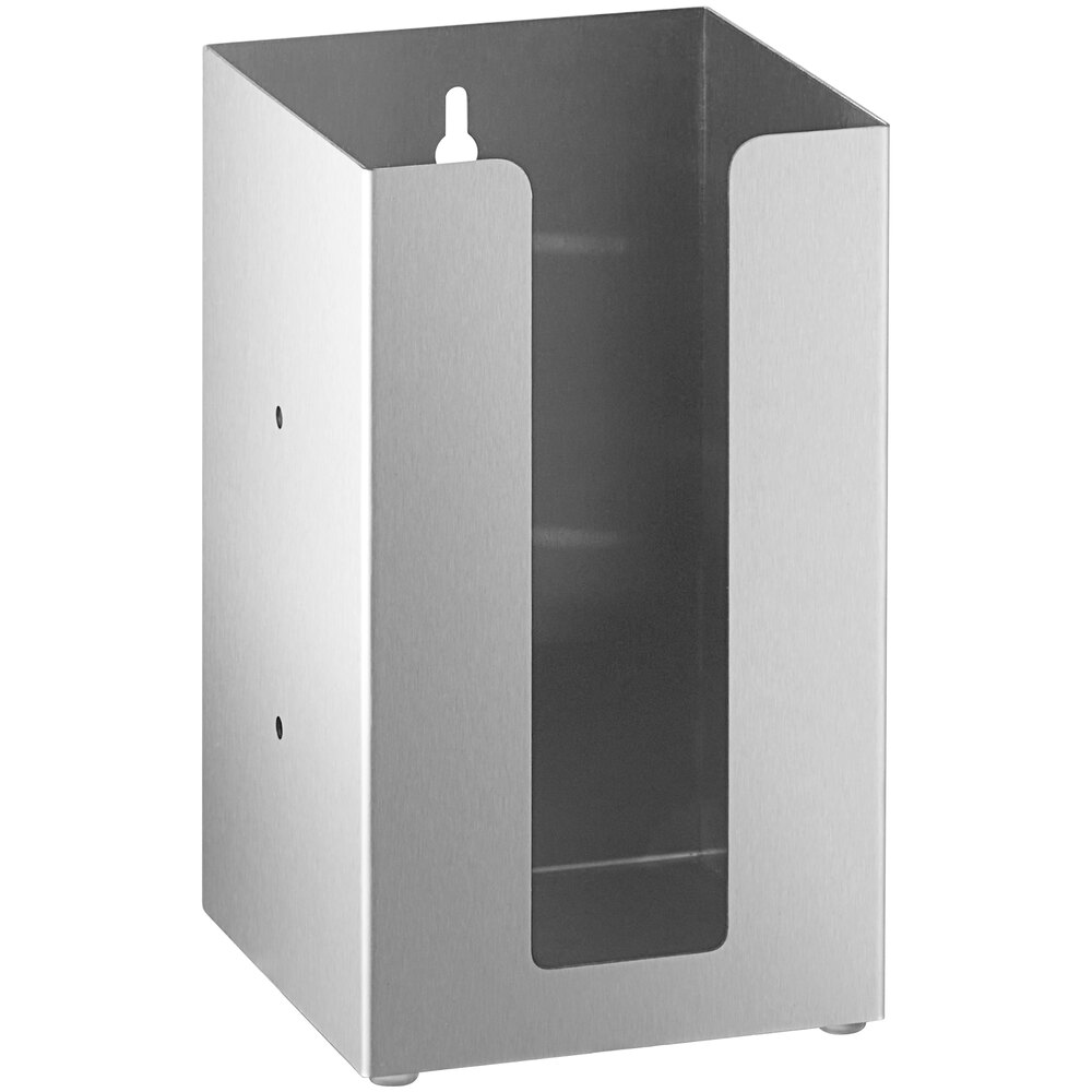 ServSense Stainless Steel Countertop / Wall-Mount Cup / Lid Organizer