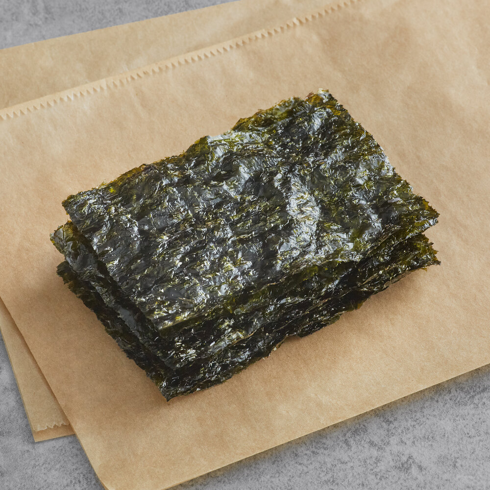 Kwangcheon Roasted and Seasoned Nori 10 ct. - 10/Case