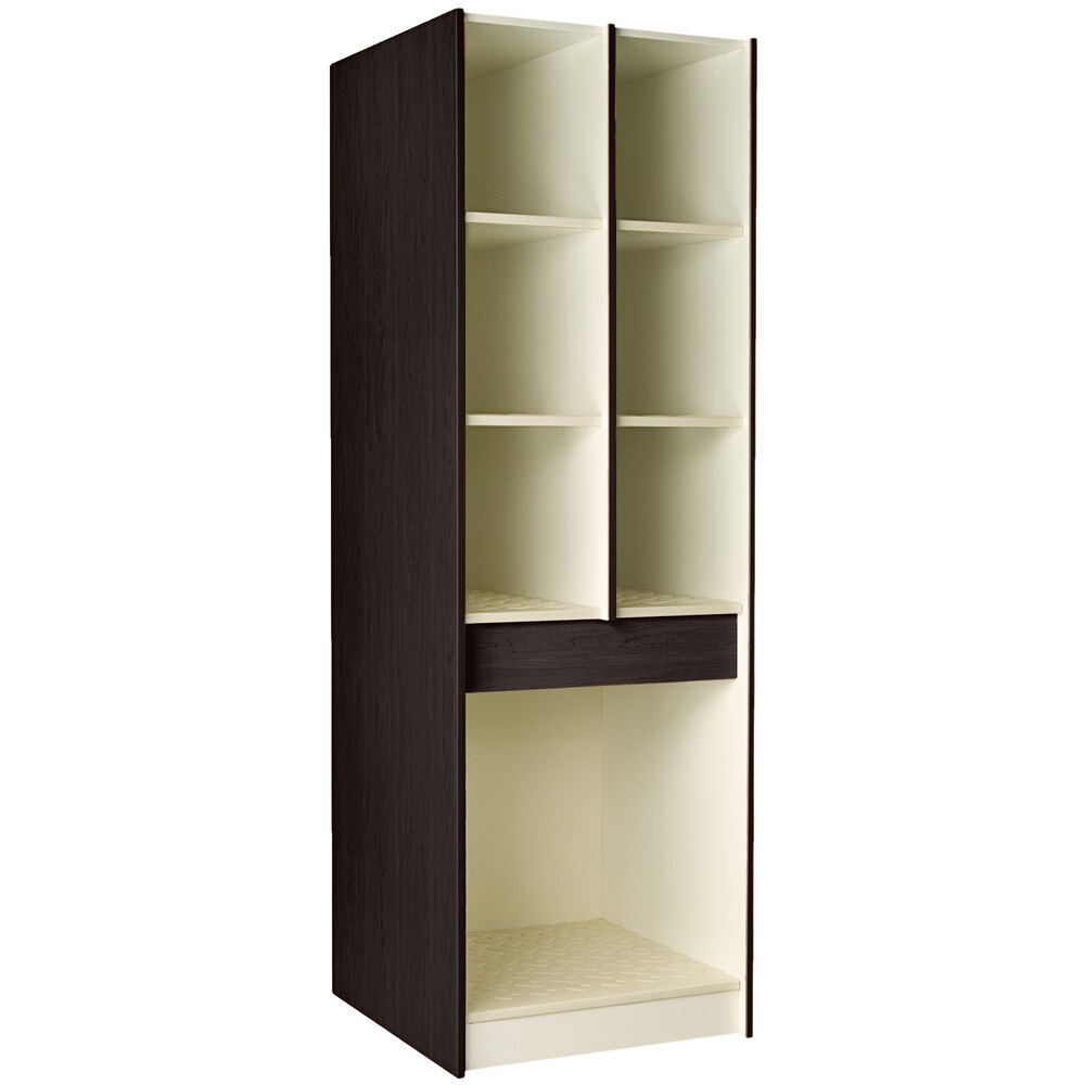 I.D. Systems 29" Deep Midnight Maple Instrument Storage Cabinet with (6 ...