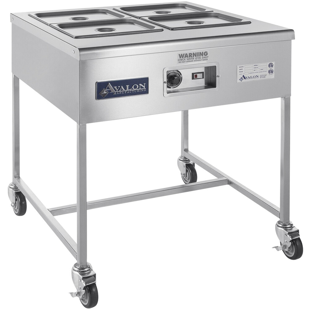 Avalon Manufacturing HI24-4-S 26" x 30" Stainless Steel Hot Icing ...