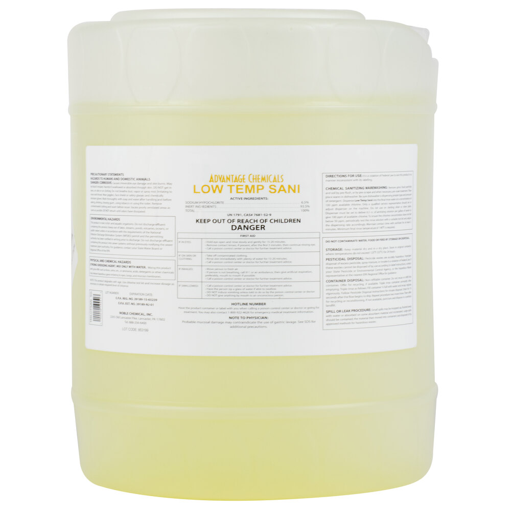 Advantage Chemicals 5 gallon / 640 oz. Low Temperature Concentrated ...