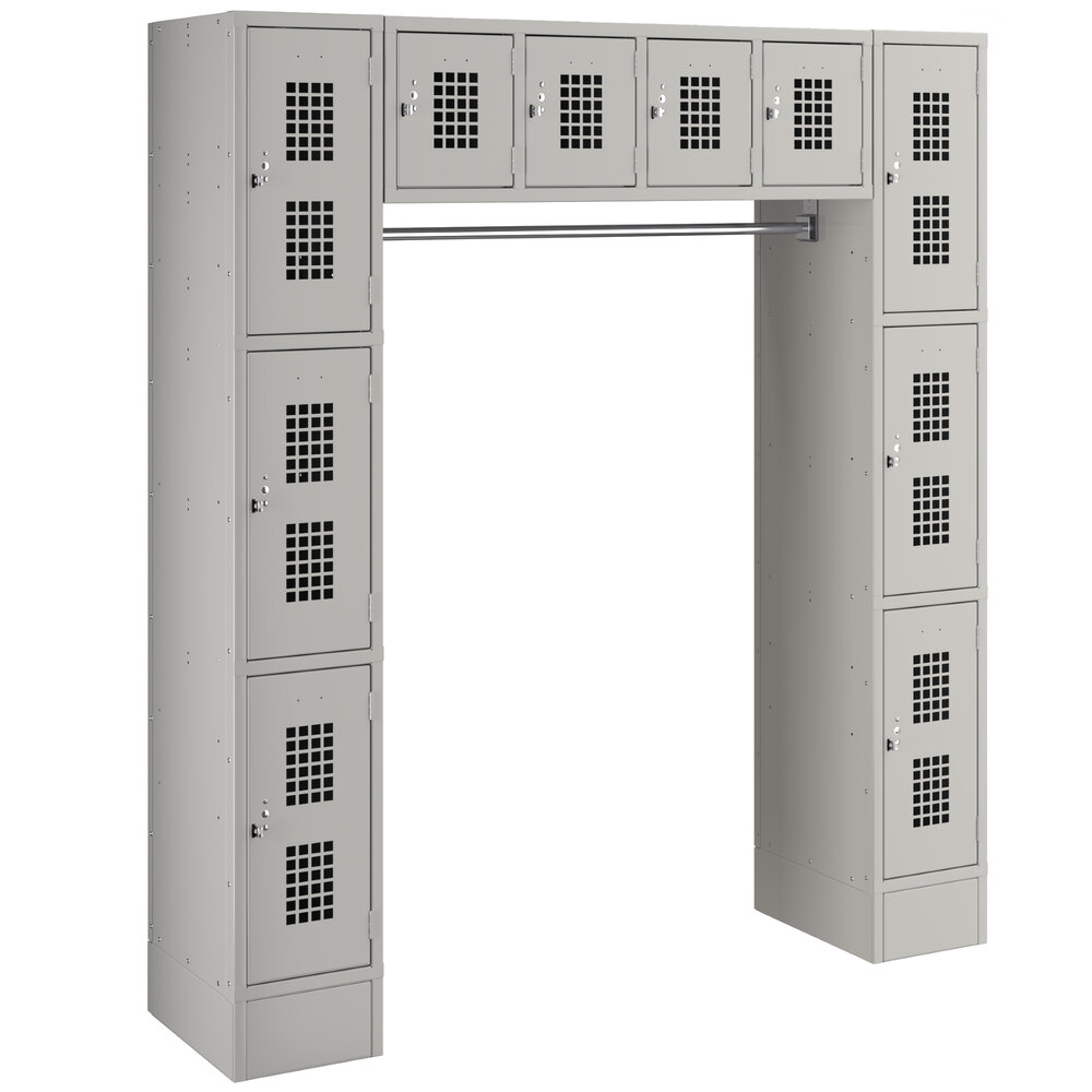 Regency Space Solutions Beige 3 Tier Locker with 10 Compartments and ...