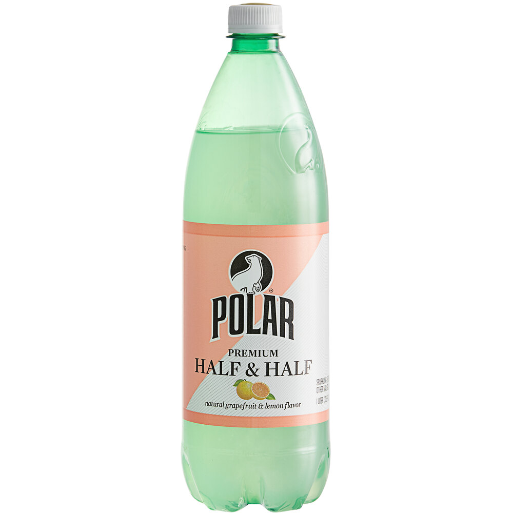 Polar Grapefruit & Lemon Sparkling Citrus Mixer 1 Liter - 12/Case