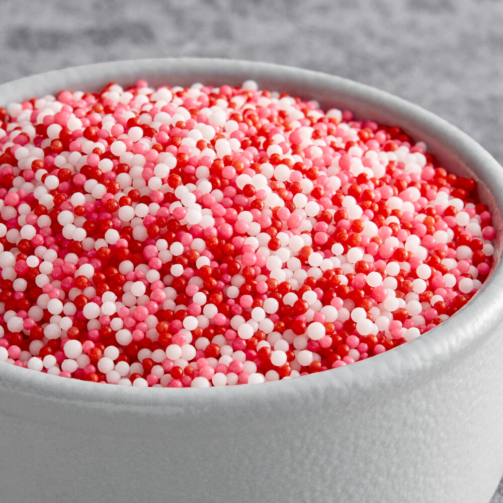 Valentine Nonpareils in Bulk (10 lb) - WebstaurantStore