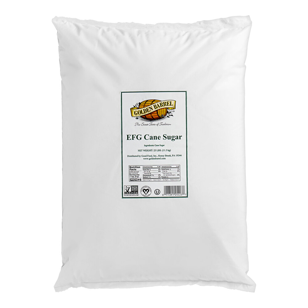 25 lb Bag of Extra Fine Granulated Sugar