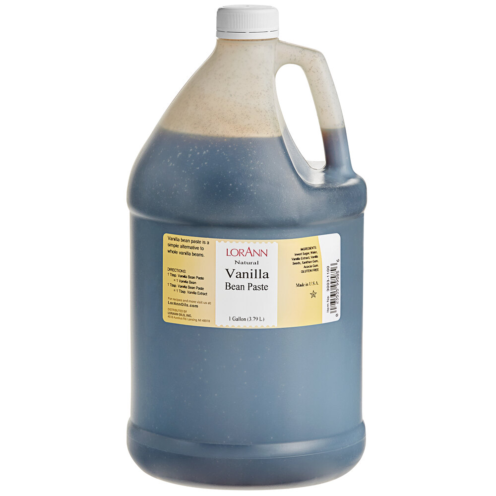 LorAnn Oils Natural Vanilla Bean Paste - 1 Gallon