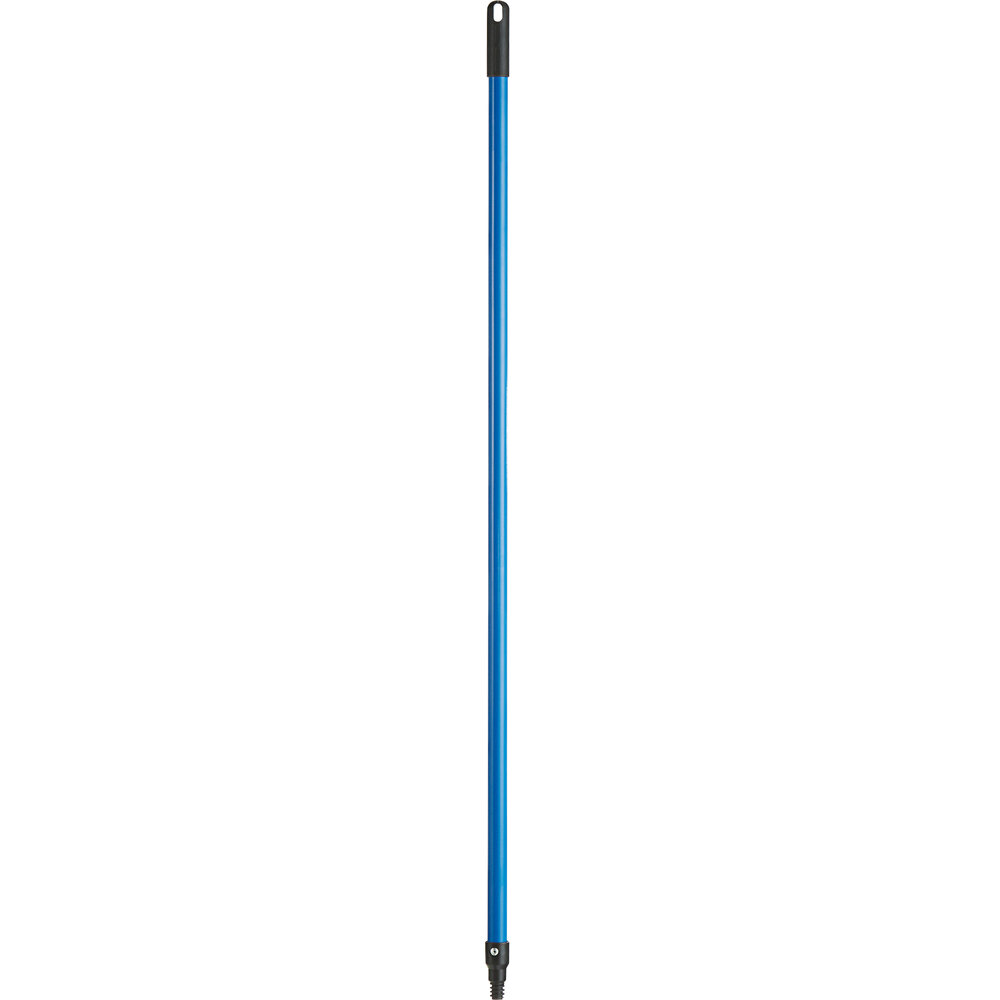 Lavex 48" Blue Metal Broom Handle