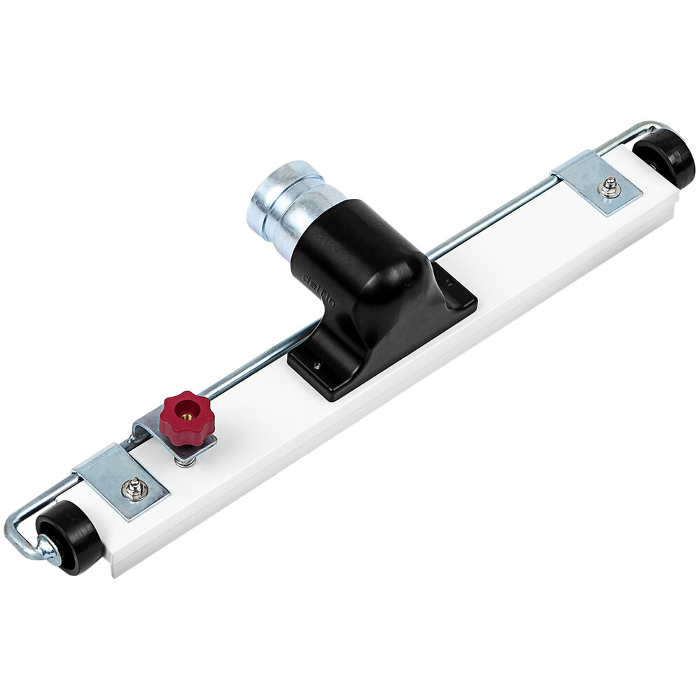 Delfin Industrial TA.0132.0000 16 15/16" Floor Squeegee with Wheels - 2 ...