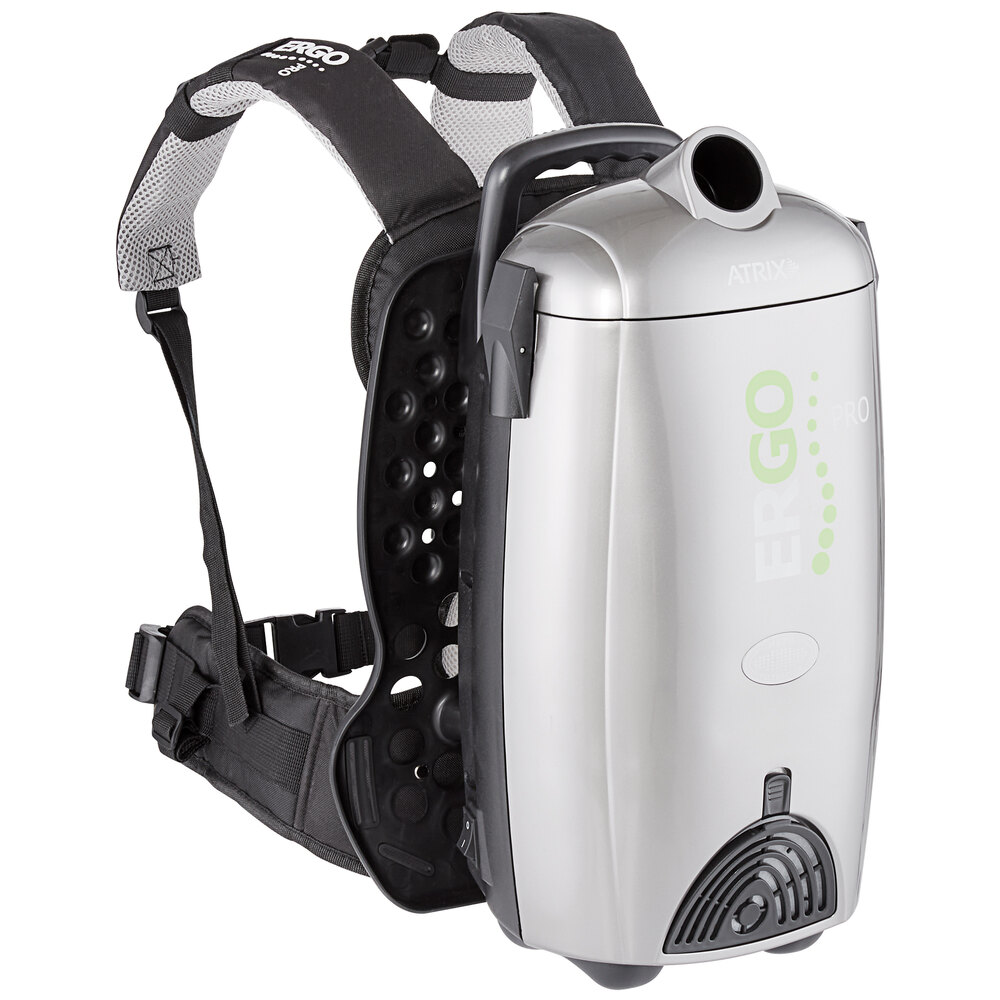 Atrix VACBPAI Ergo Pro 8 Qt. Backpack Vacuum with HEPA Filtration and ...