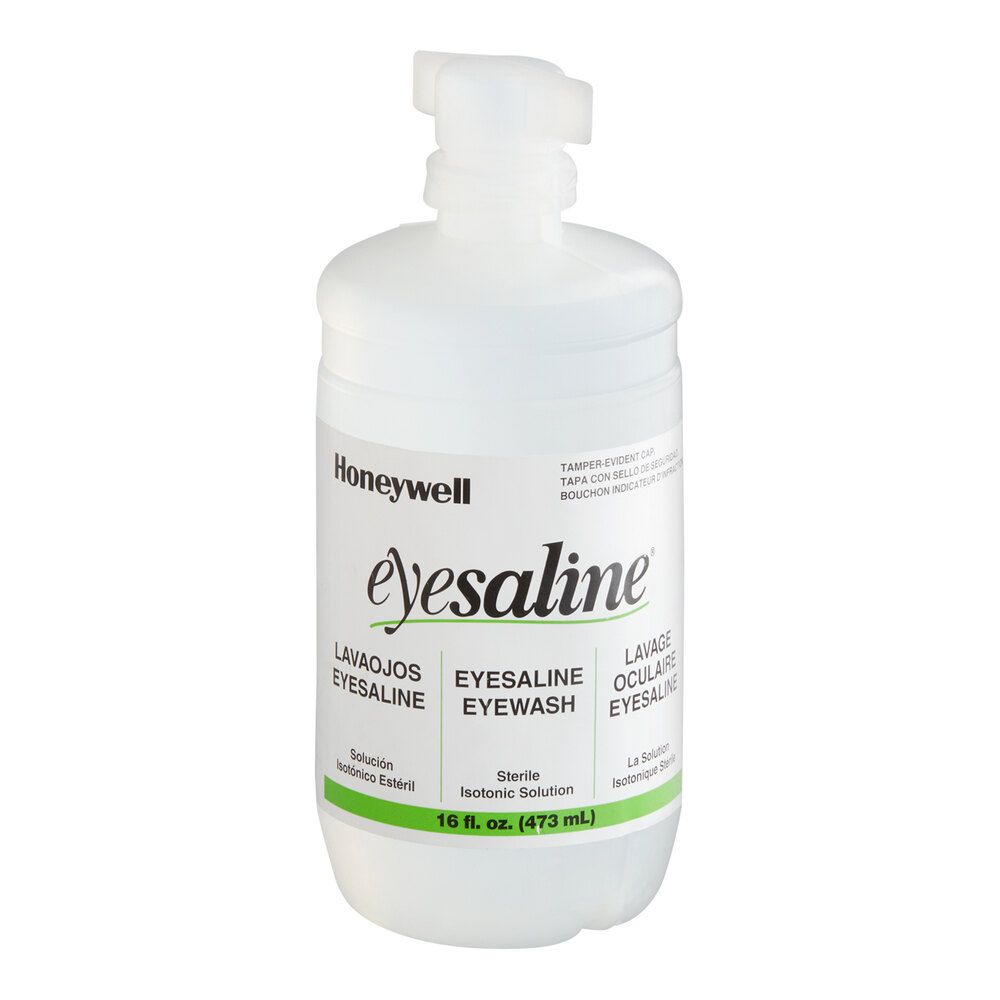 Honeywell Eyesaline 16 oz. Personal Eyewash Bottle 32-000454-0000-H5