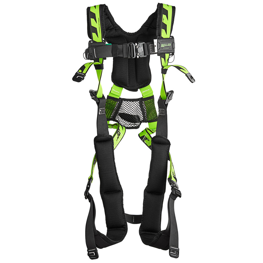 Honeywell Miller AirCore Universal Green Aluminum Full-Body Harness ...