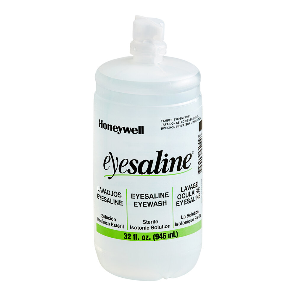 Honeywell Eyesaline 32 oz. Personal Eyewash Bottle 32-000455-0000-H5