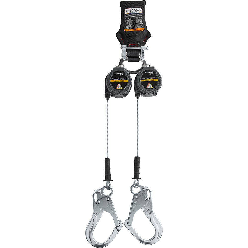 Honeywell Miller TurboLite Edge 6' Twin Galvanized Personal Fall ...